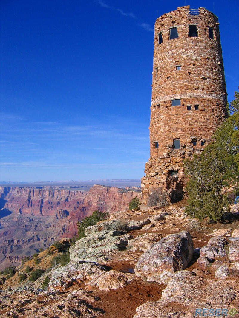 Grand Canyon vid Desert View scenic point - Bilder från USA - Reser.se
